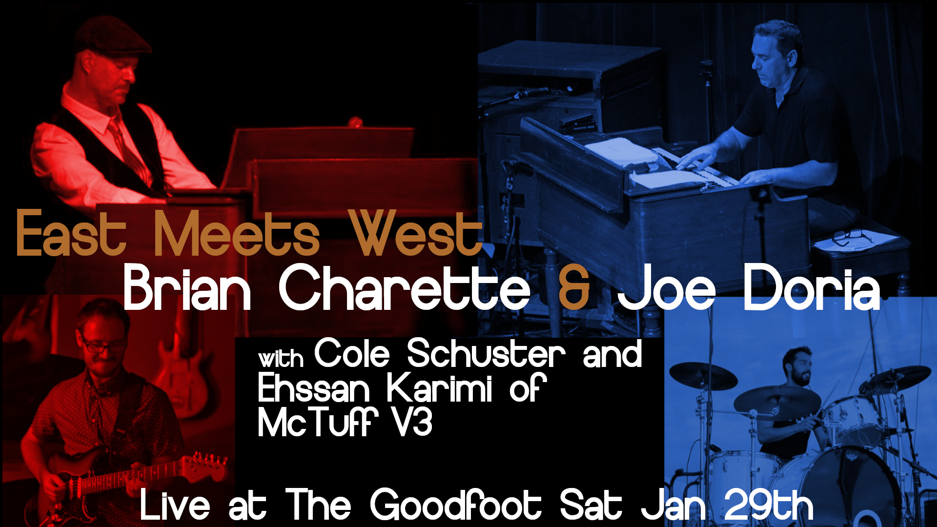 Brian Charette & Joe Doria’s McTuff V3 at The Goodfoot | McTuff